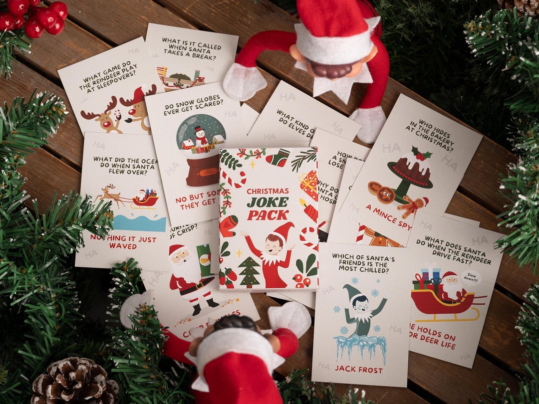 Everyday Elf Joke Cards Props Christmas Elf Elf on the Elf Extras 16 ...