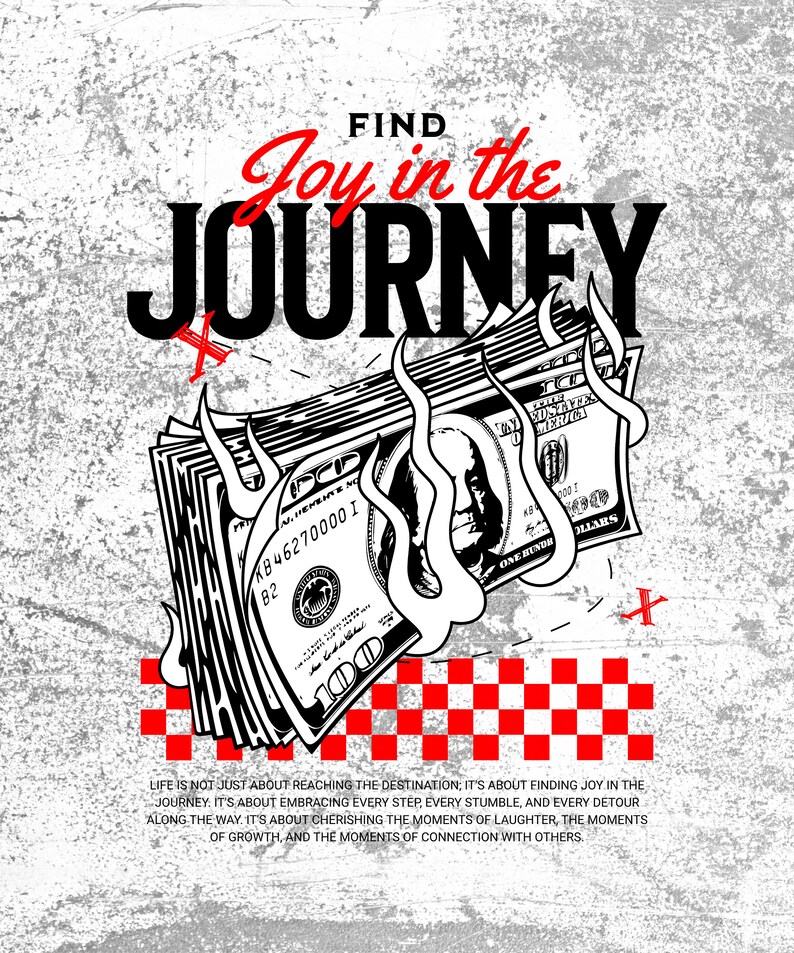 Money, Journey, Png File , DTF, Sublimation - Etsy