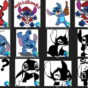 Stitch Png/svg/letters/numbers - Etsy