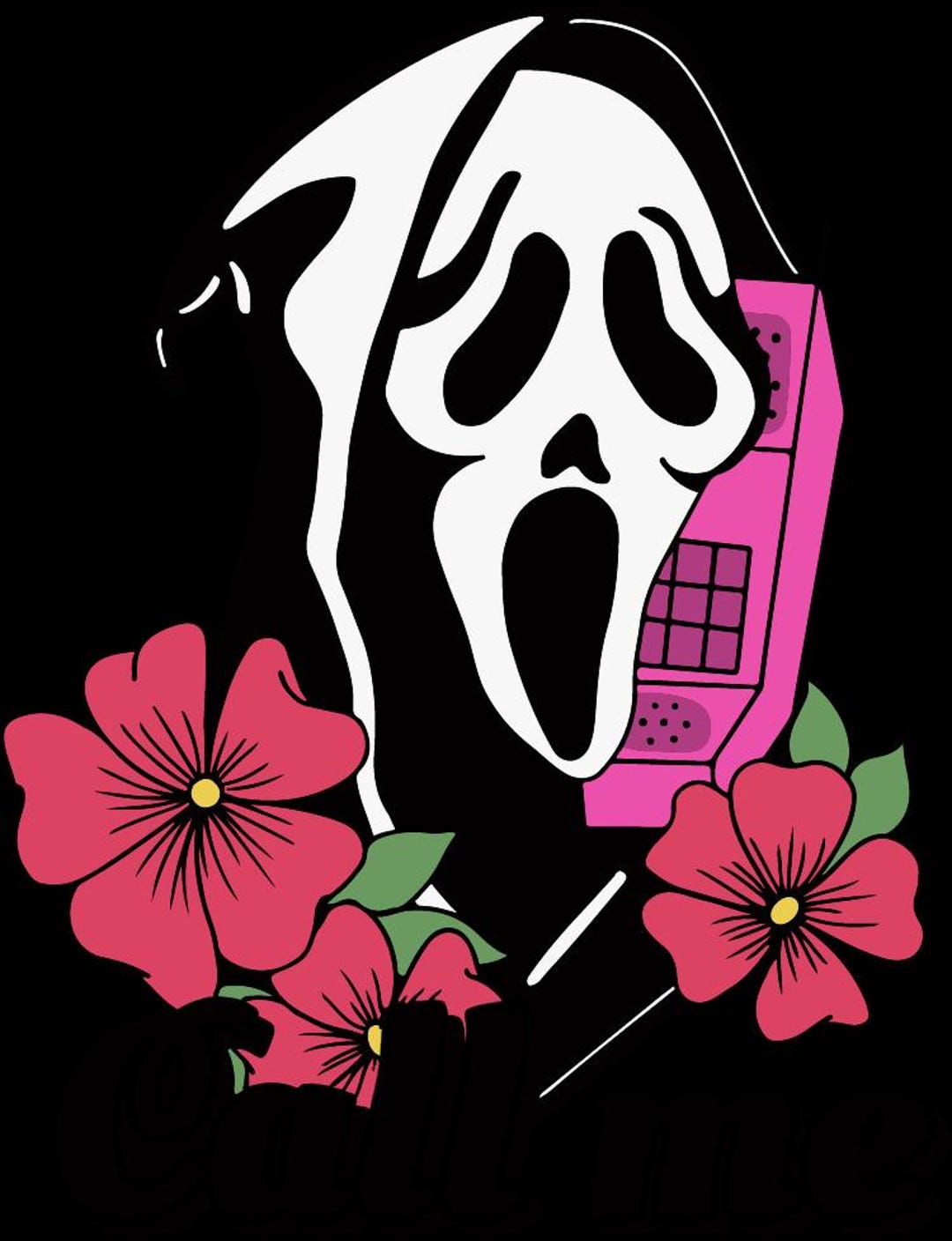 Ghost Face PNG (digital Download) - Etsy