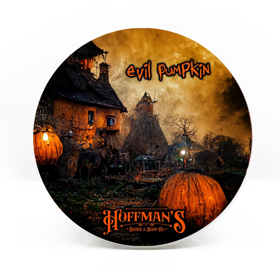 Hoffman’s "evil Pumpkin" 4oz Shave Soap**new** - Etsy