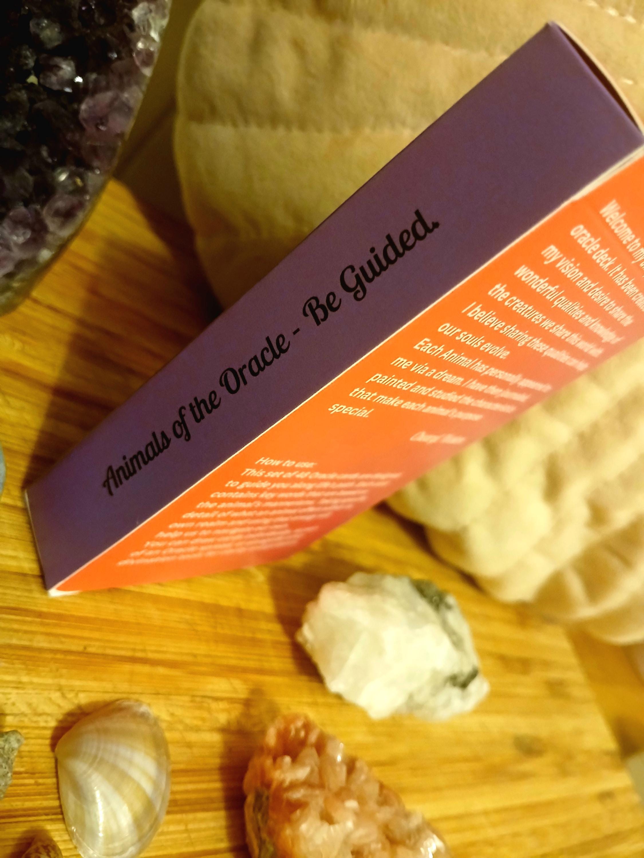 Limited Edition Animal Spirit Guide Oracle Deck - Oracle Cards - Deck ...