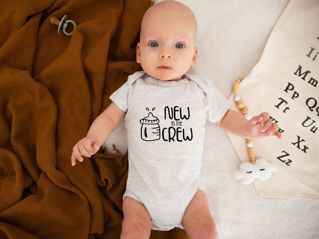 New to the Crew Baby Clothes: Custom Infant Shirt - Etsy