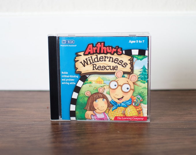 Arthur's Wilderness Rescue 2000's PBS Kids, Cd-rom Windows & Mac ...