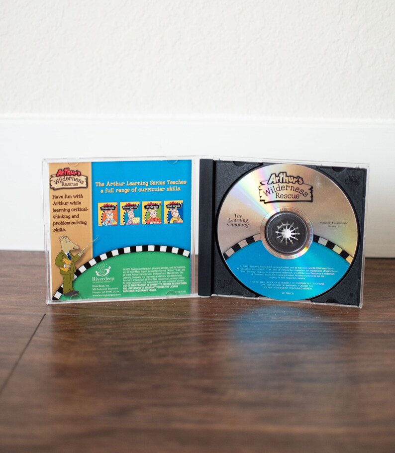 Arthur's Wilderness Rescue 2000's PBS Kids, Cd-rom Windows & Mac ...