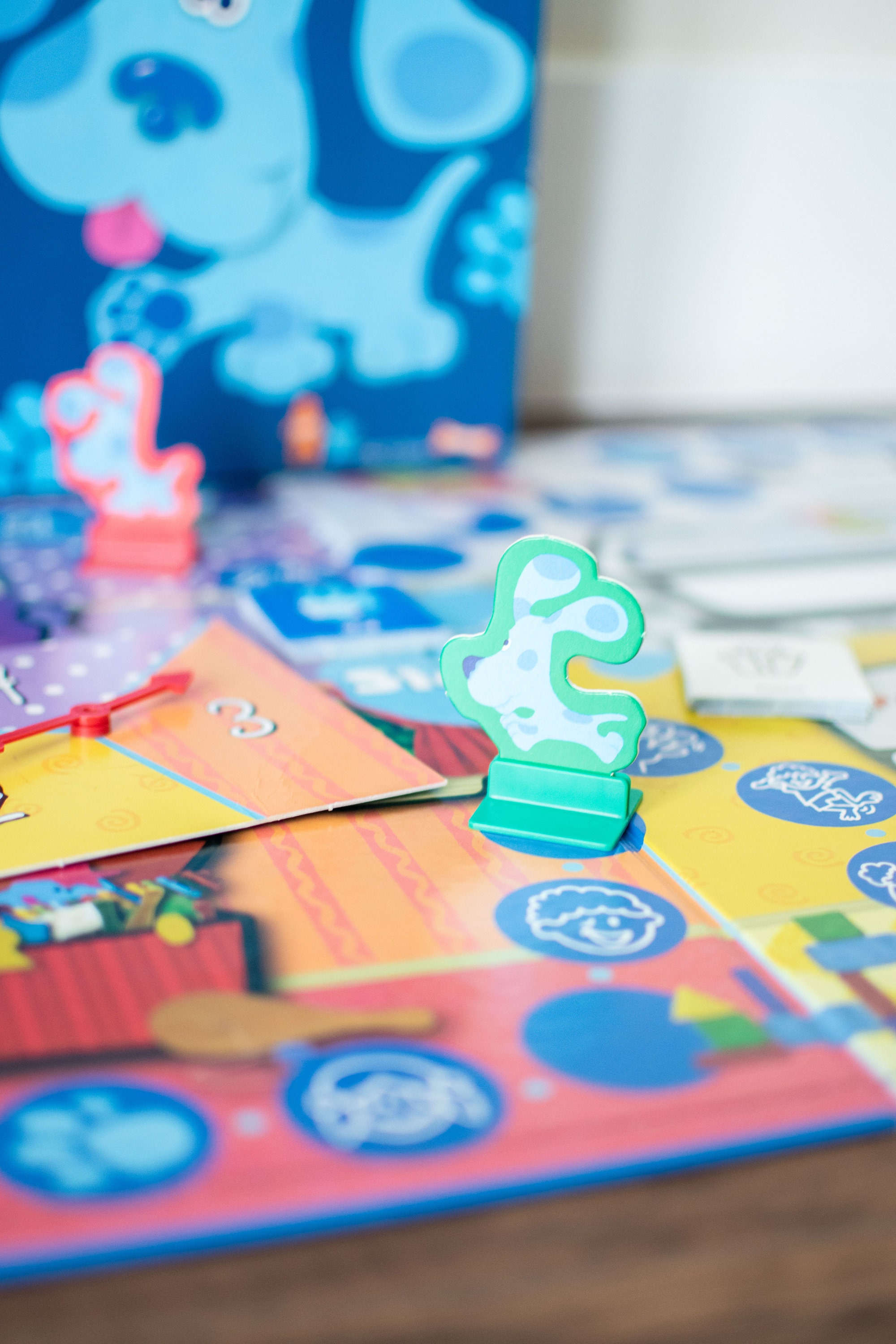 Vintage Blue's Clues Board Game Nickelodeon Board Game 90's Toy 1998 ...