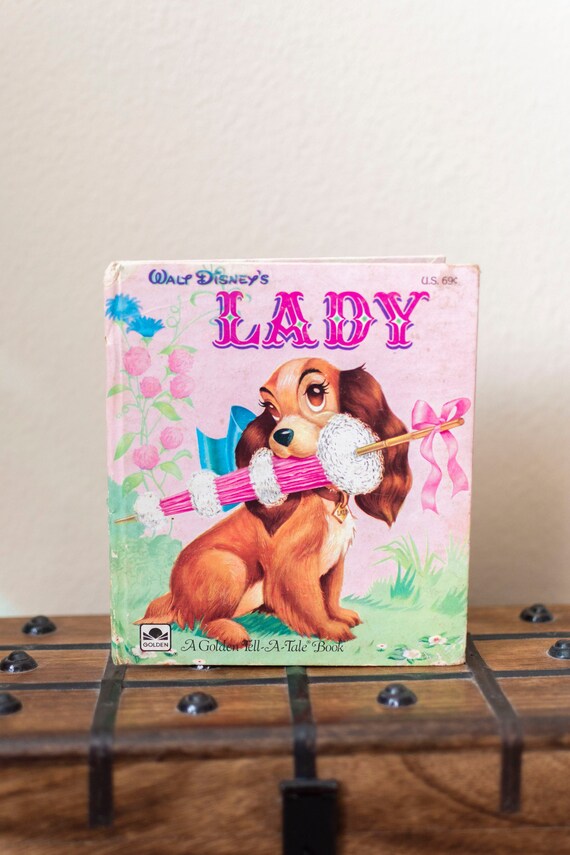Walt Disney's lady Tell-a-tale Book Vintage - Etsy