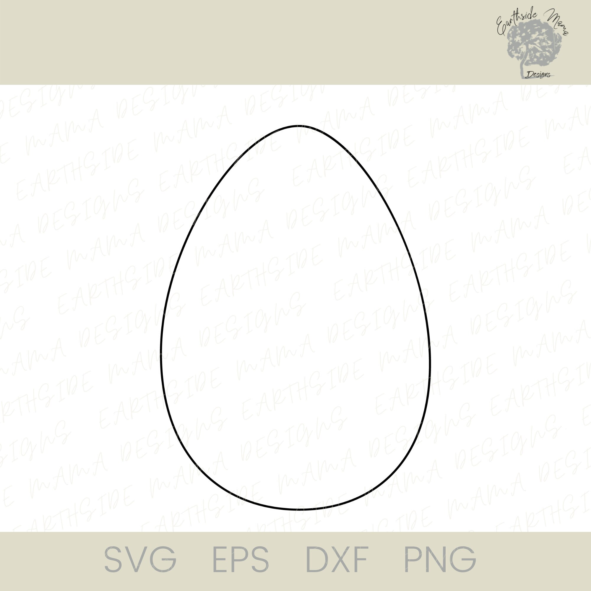 Chicken Egg Outline SVG - Farm Egg Cut File - Chicken Egg Png - Farm ...
