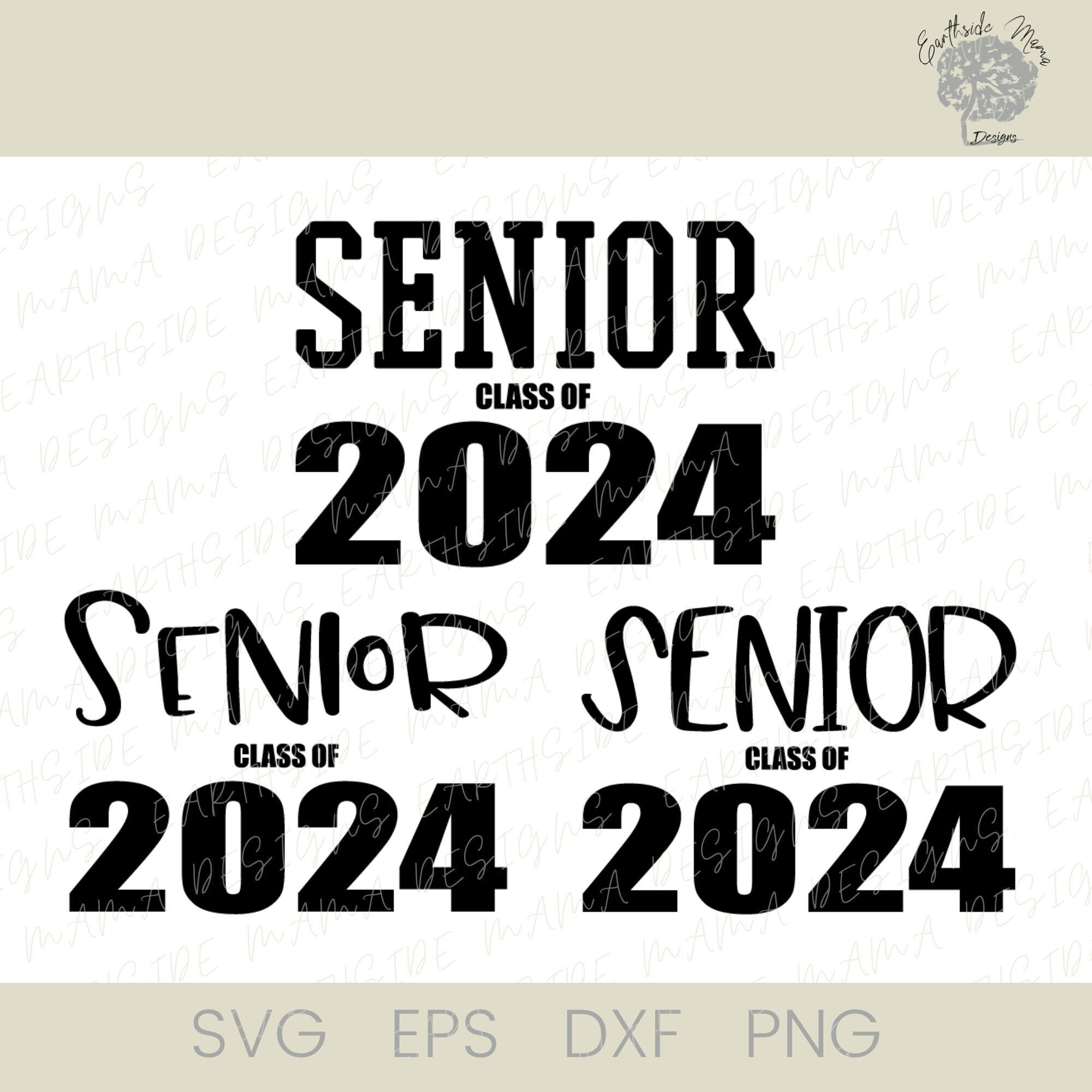 Senior 2024 SVG Senior Class of 2024 PNG Class of 2024 Svg Senior ...