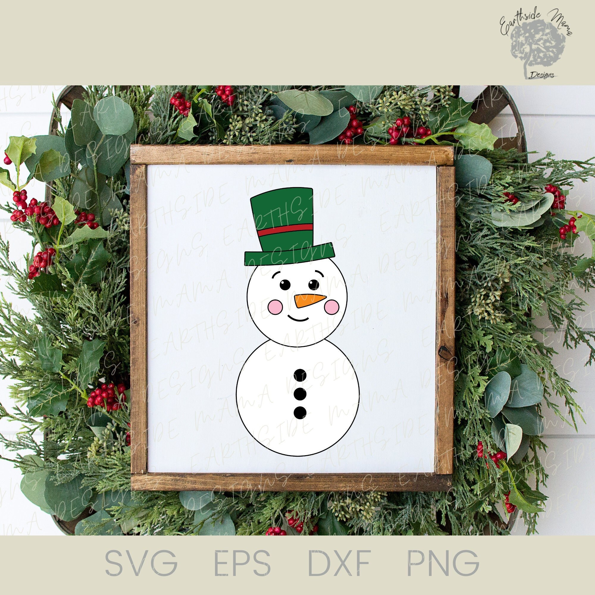 Snowman SVG - Snow Man Cut File - Holiday Snowman Png - Christmas ...