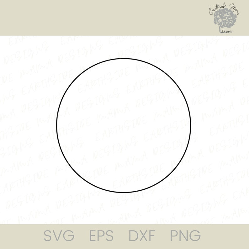Circle Outline SVG Bundle Circle Cut File Circle Engraving - Etsy