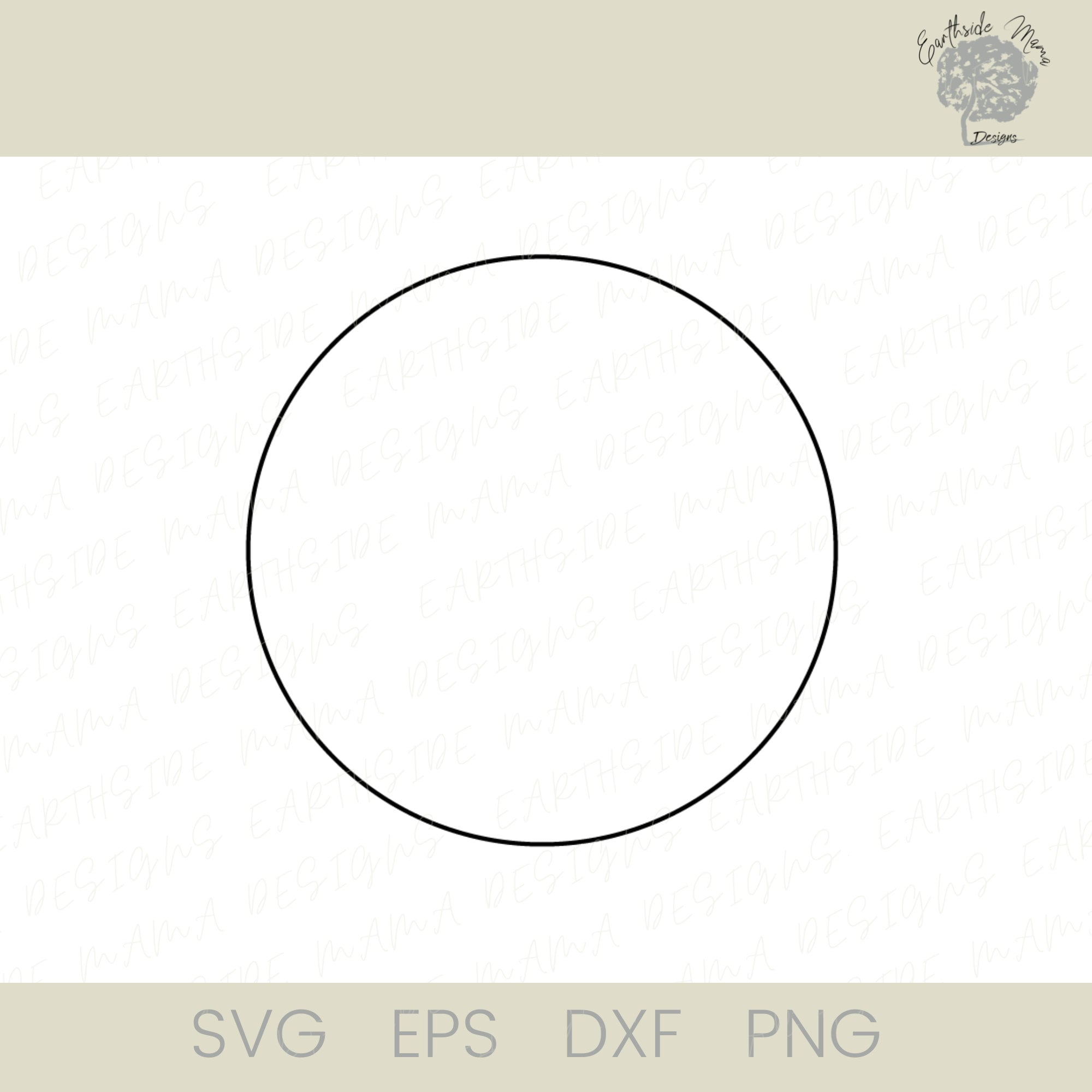 Circle Outline SVG Bundle Circle Cut File Circle Engraving Pattern ...