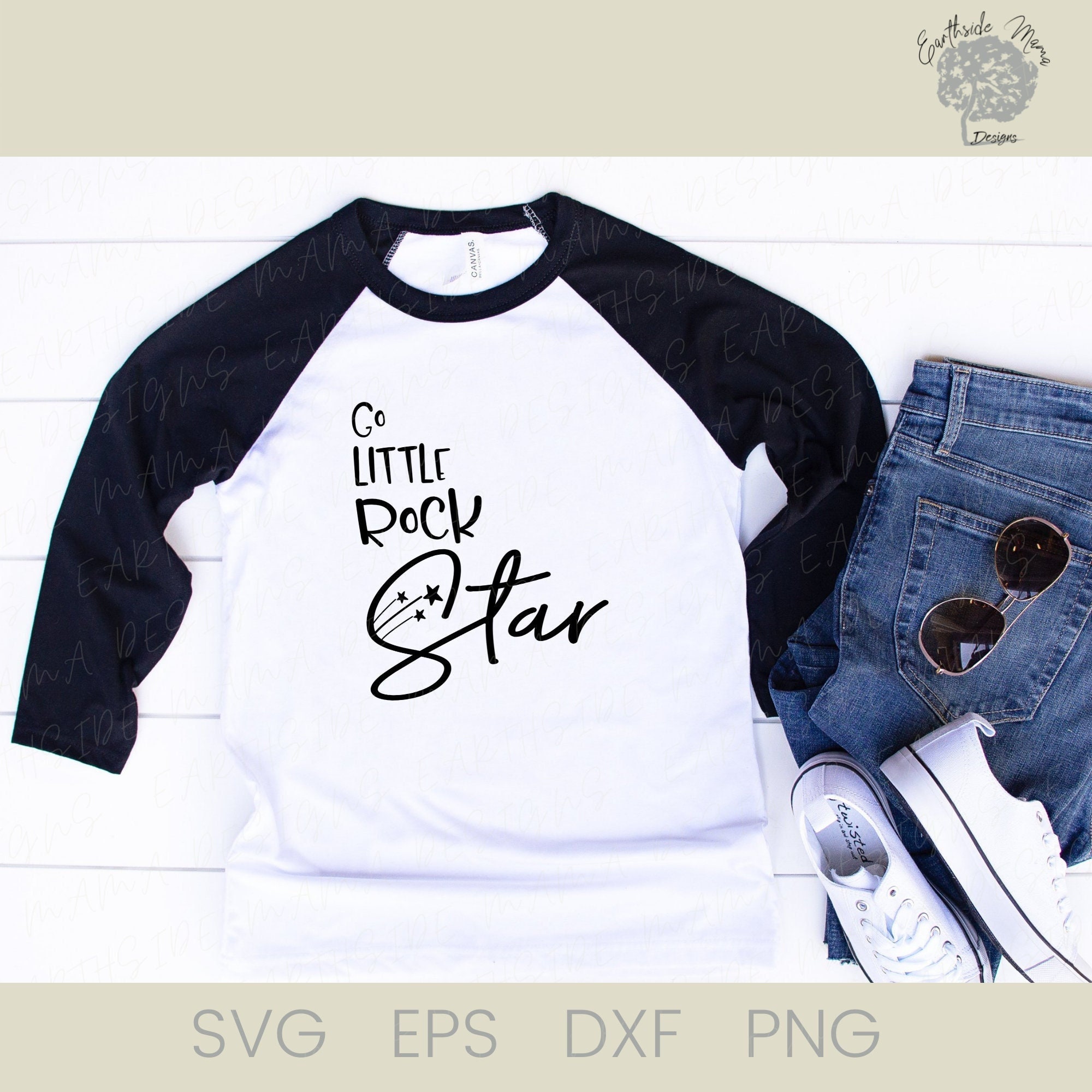 Go Little Rockstar SVG - Go Little Rock Star Cut File - Rock Star ...