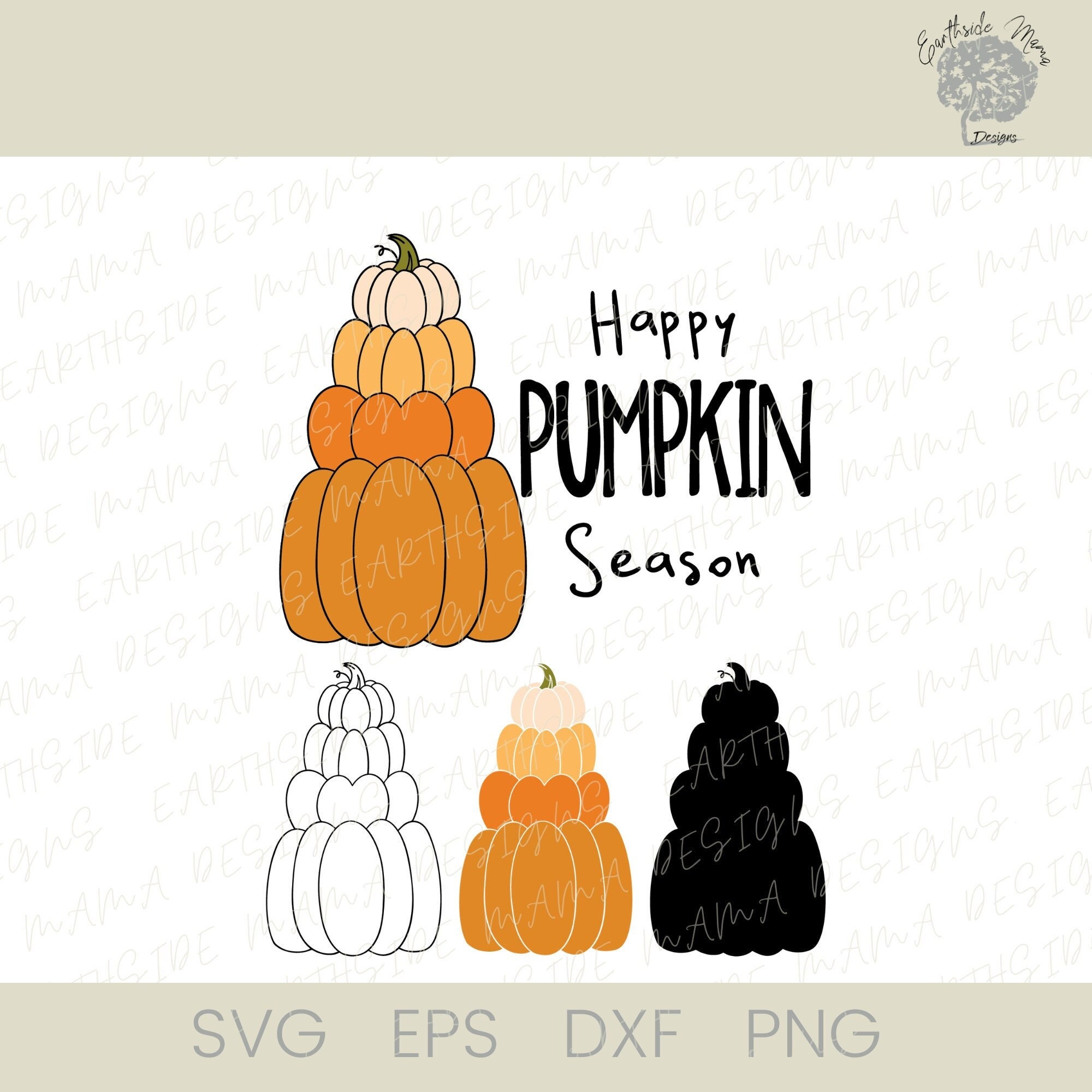 Happy Pumpkin Season SVG Pumpkin Cut File Pumpkin Season - Etsy