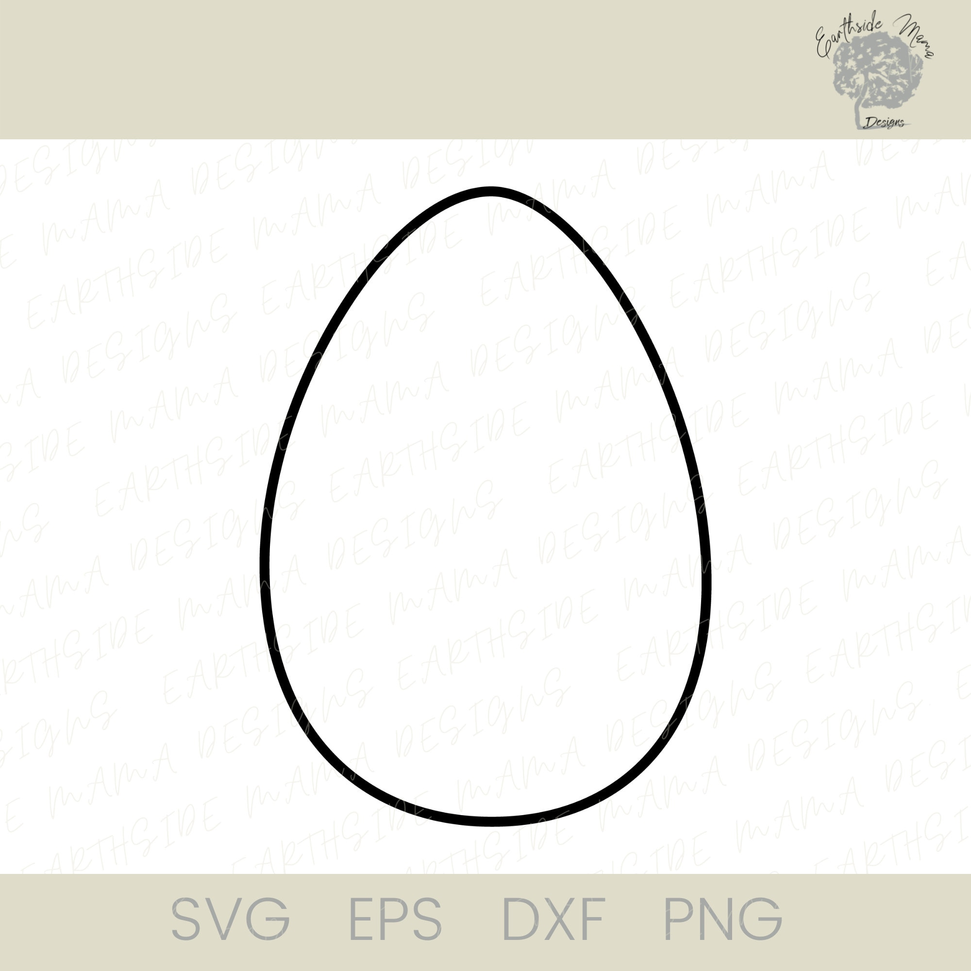 Chicken Egg Outline SVG - Farm Egg Cut File - Chicken Egg Png - Farm ...