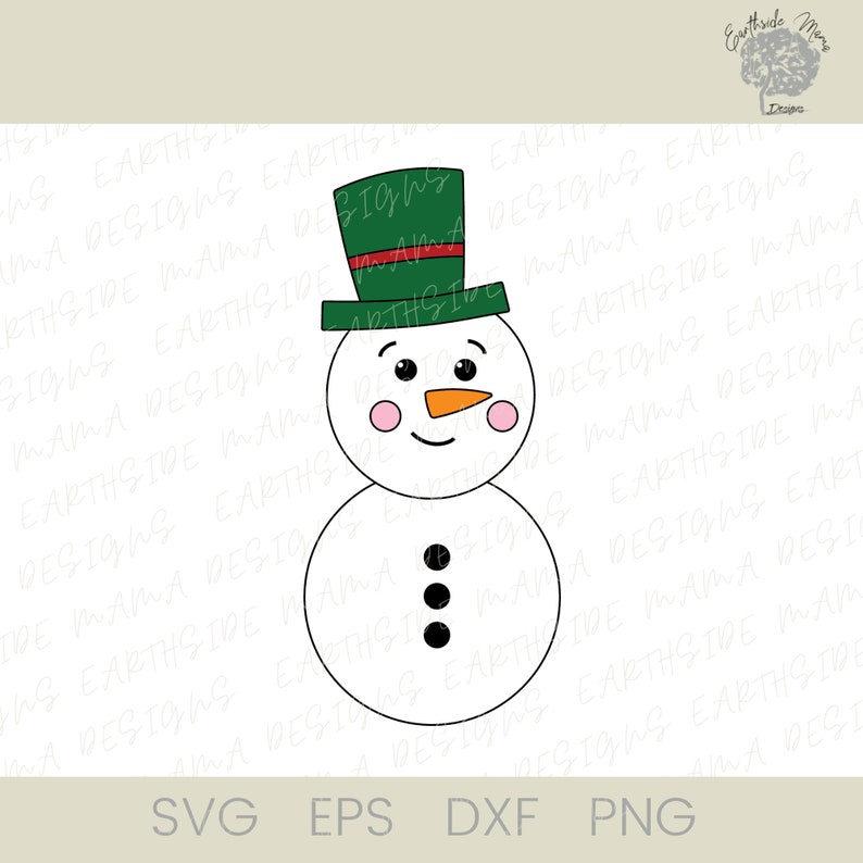 Snowman SVG - Snow Man Cut File - Holiday Snowman Png - Christmas ...