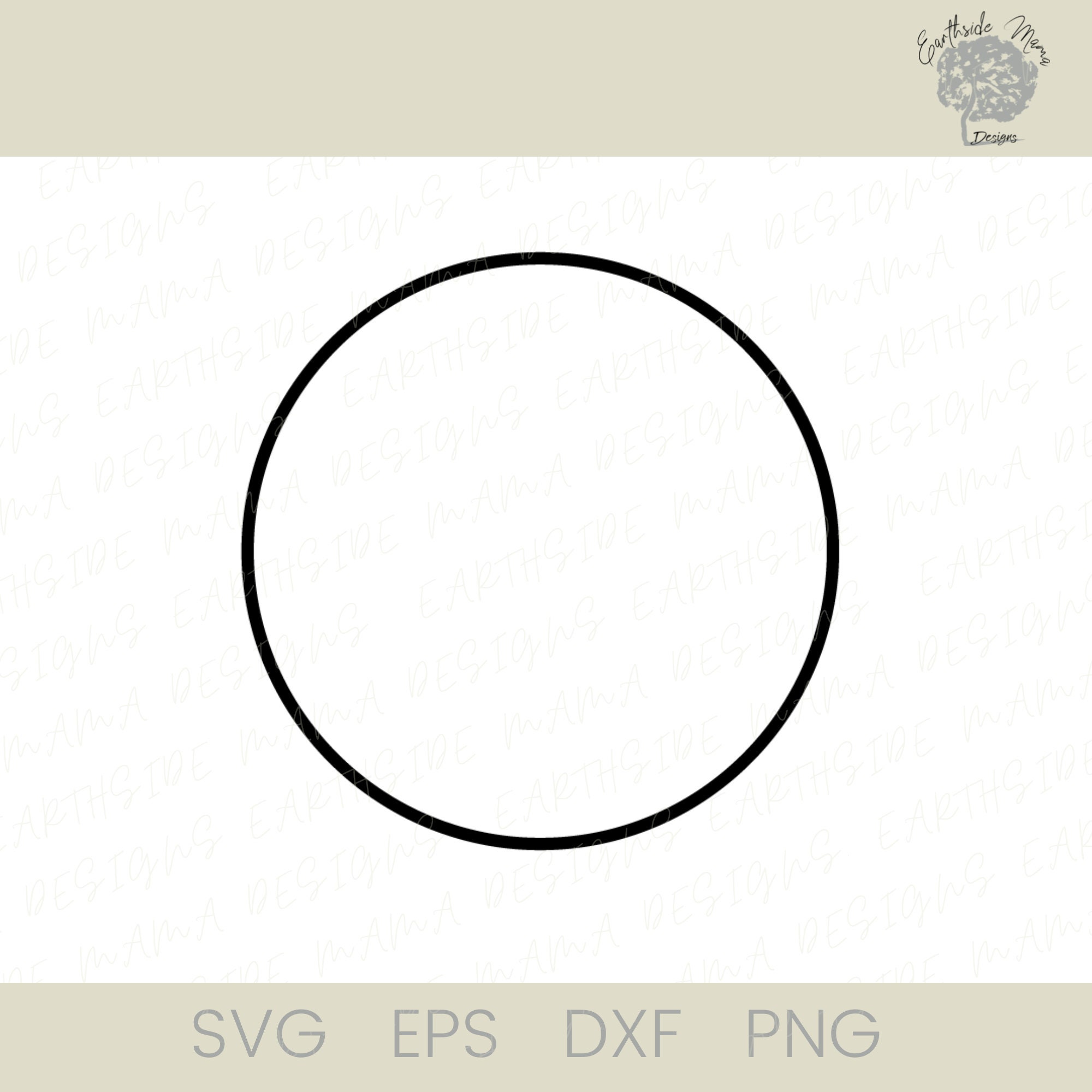 Circle Outline SVG Bundle Circle Cut File Circle Engraving Pattern ...