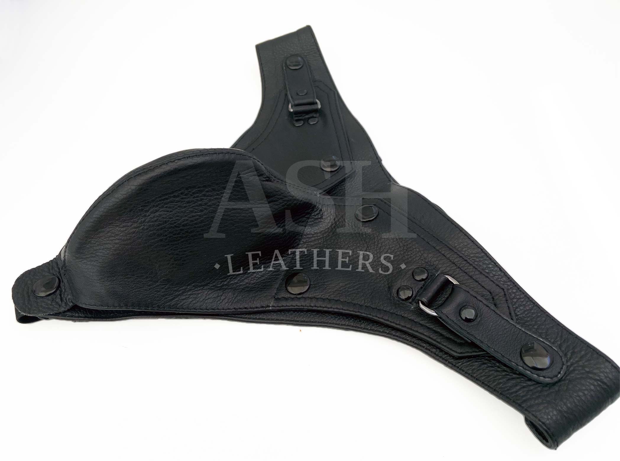 Mens Leather Underwear Black Leather Ultimate Jocks Handmade Boxer ...