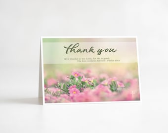 Thank You Card Religious Printable - Etsy