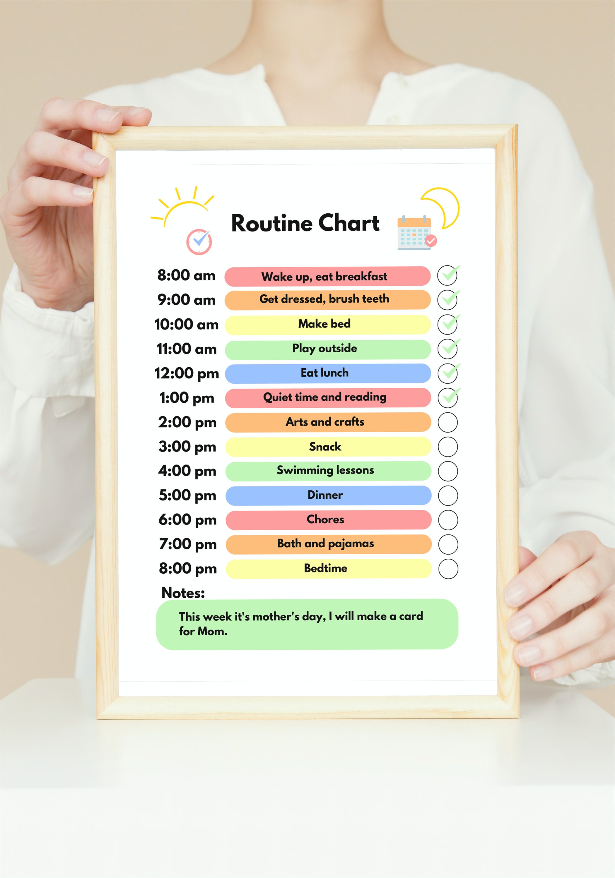 Routine Chart | Routine Visual - Etsy