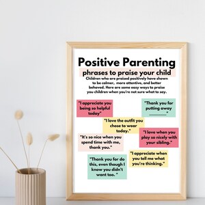 Positive Parenting | Positive Praise | Parenting Printable - Etsy