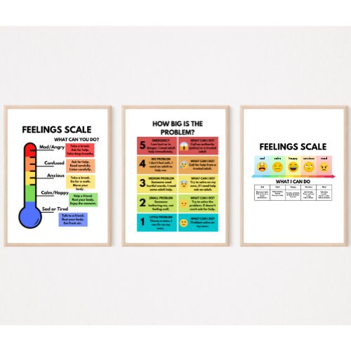 Self Regulation Bundle, Self Regulation Poster, Emotions Poster ...