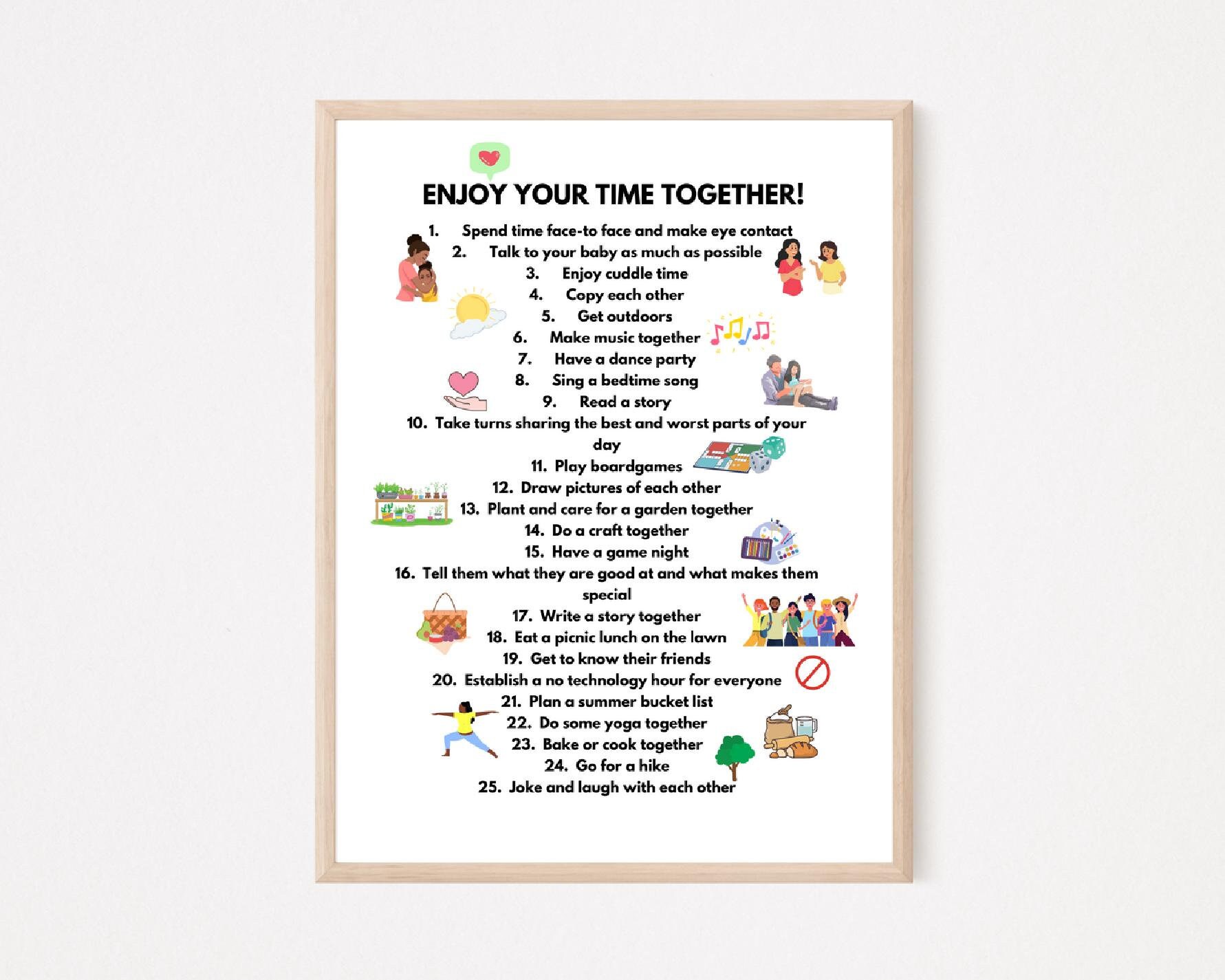 Activity Board, Activities for Kids, Connection Card, Parent-child ...