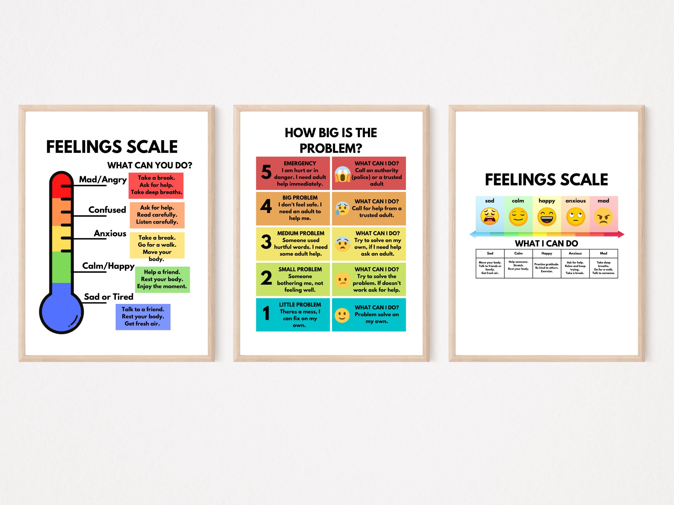 Self Regulation Bundle, Self Regulation Poster, Emotions Poster ...