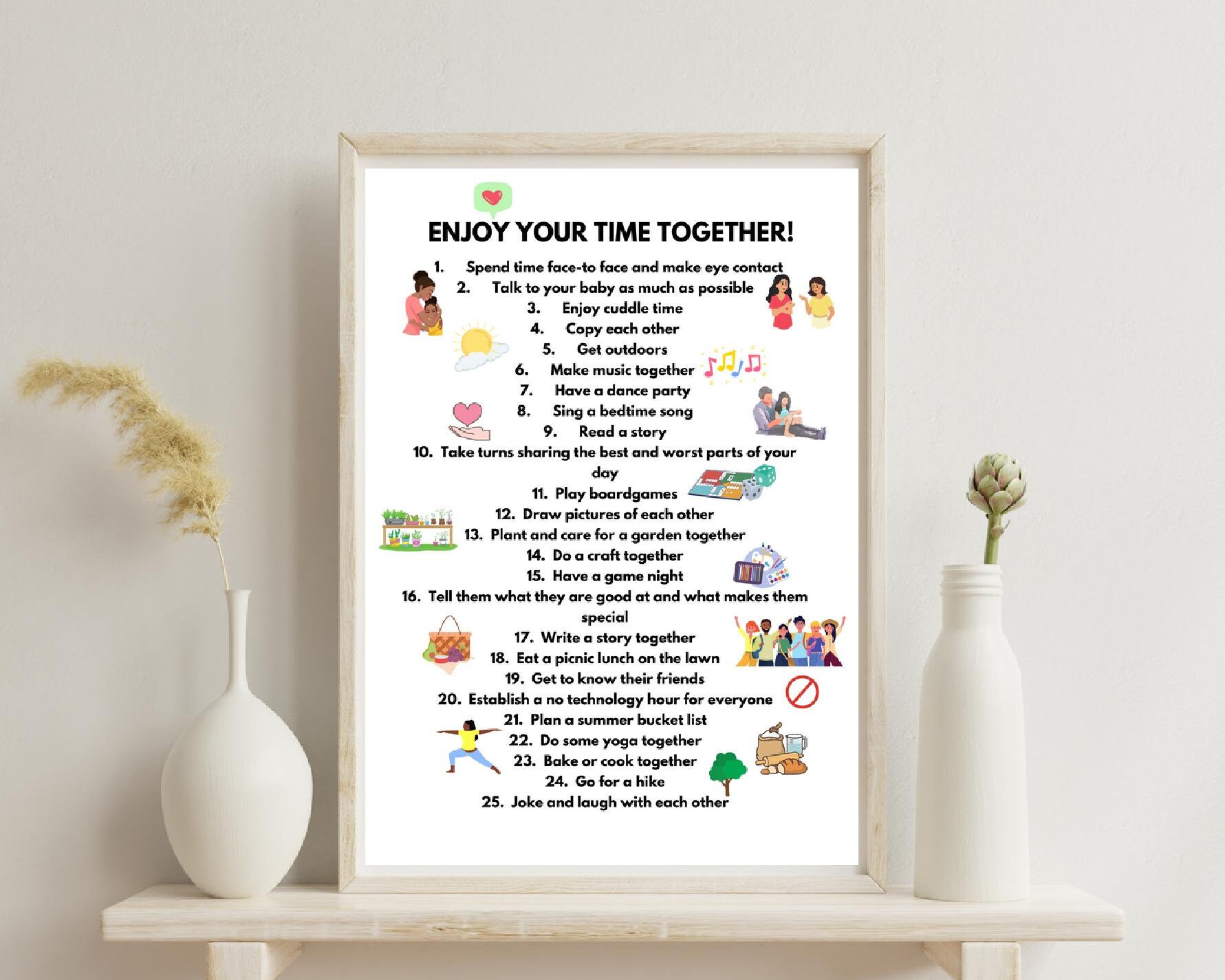 Activity Board, Activities for Kids, Connection Card, Parent-child ...
