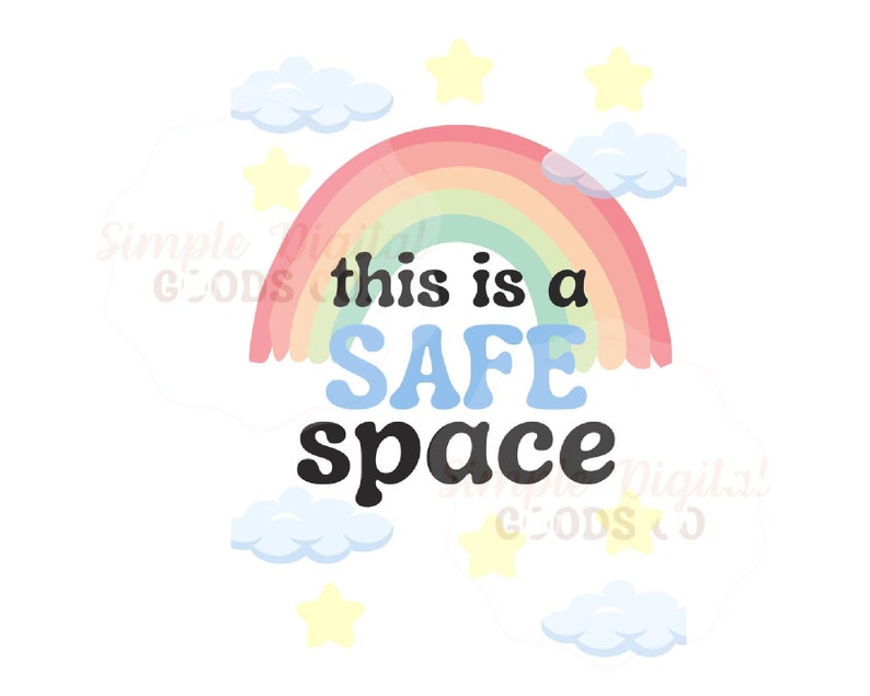 Safe Space Poster, Inclusive Classroom Decor, School Counsellor Office ...