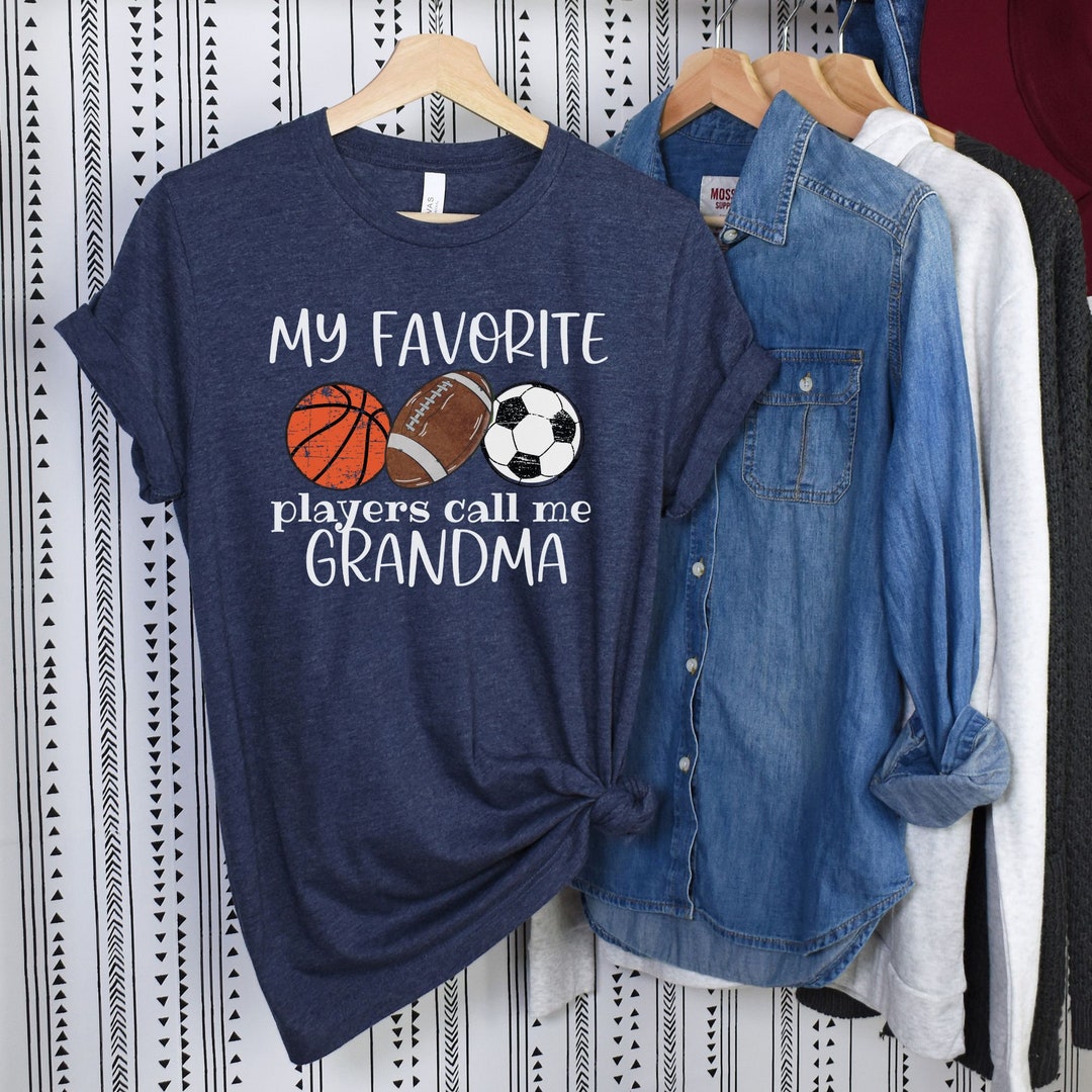 Basketball Football SOCCER Grandma Shirt, SOCCER Grandma, Football ...
