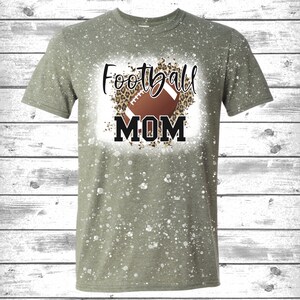 Football Mom Shirt, Bleach Football Mom Shirt, Proud Football Mom ...