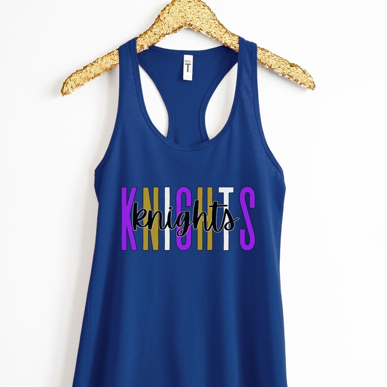 School Spirit Custom Tank Top Personalized Tank Team Name - Etsy