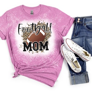 Football Mom Shirt, Bleach Football Mom Shirt, Proud Football Mom ...