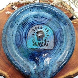 Ceramic Kitchen Spoon Rests, Handmade Pottery Spoon Rest - Etsy