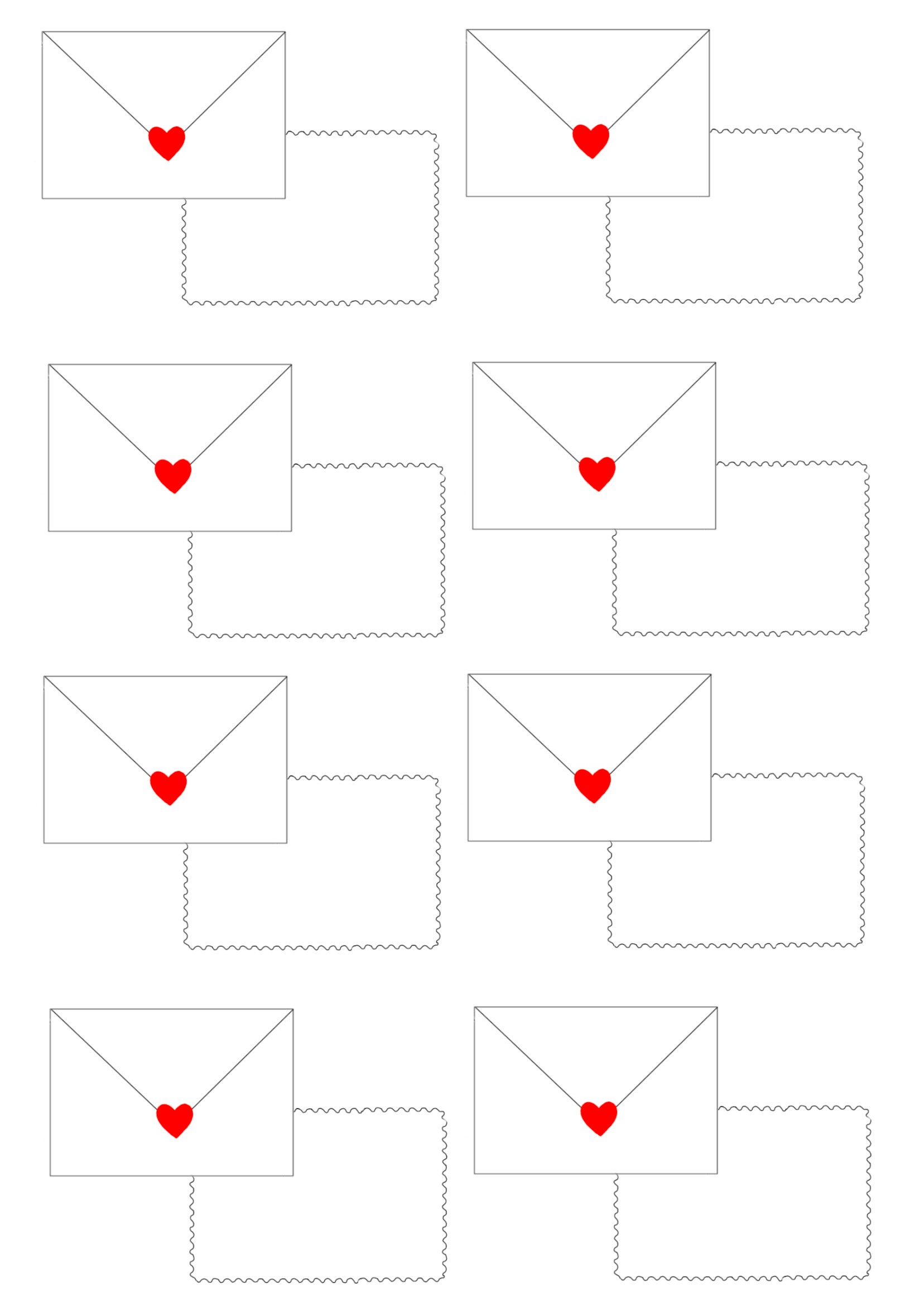 Love Letter Notes Printable, Valentine’s Day Printable, Love Letter ...