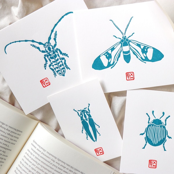 Lino Block Prints - Etsy