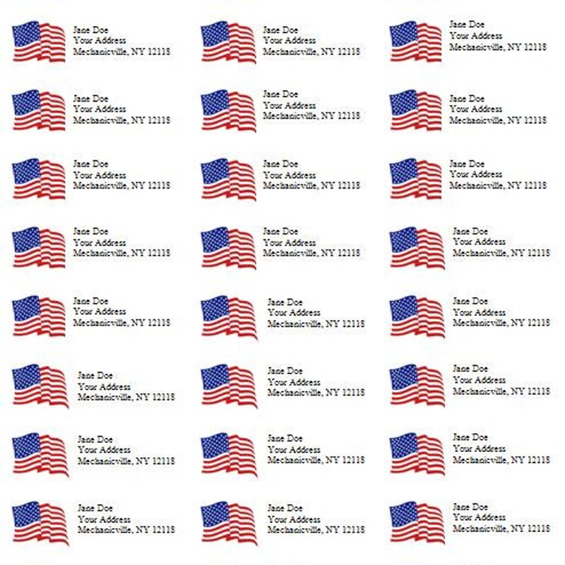 Flag Labels - Etsy