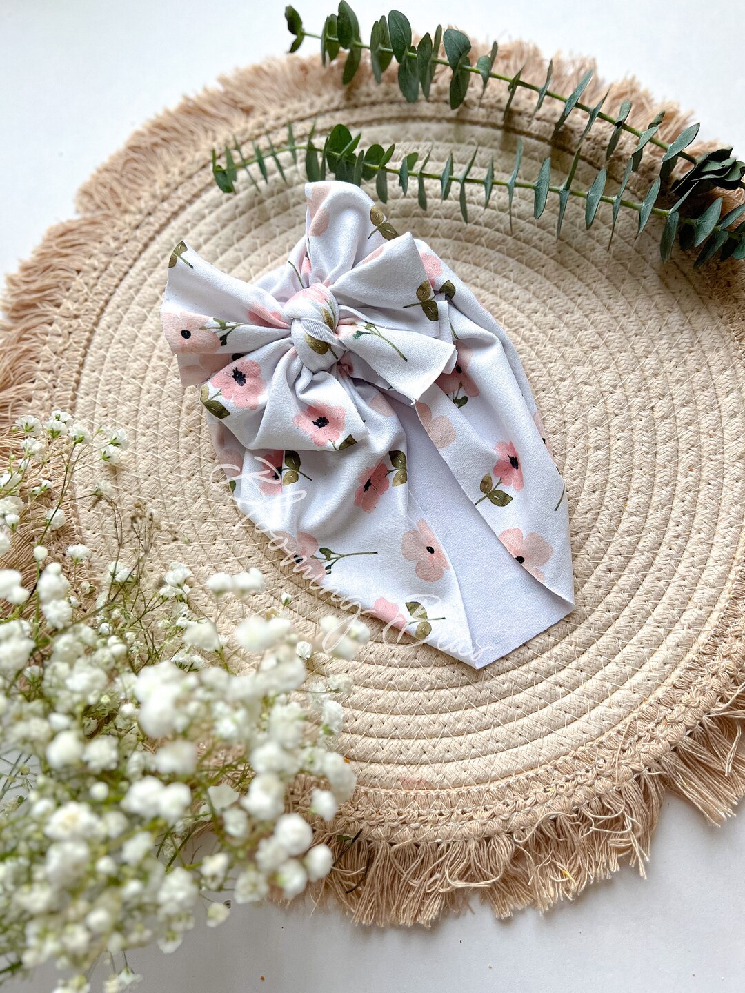 Floral Handmade Turban I Spring Baby Turban I Handmade Floral Baby ...