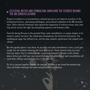 A Guide to Understanding Your Custom Star Map [PDF] - Etsy