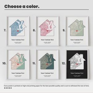 Our First Home Map Personalized Housewarming Gift for First Home ...