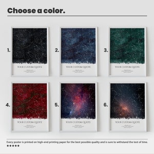On the Day You Were Born Star Map Print- Birth Date Constellation Map ...