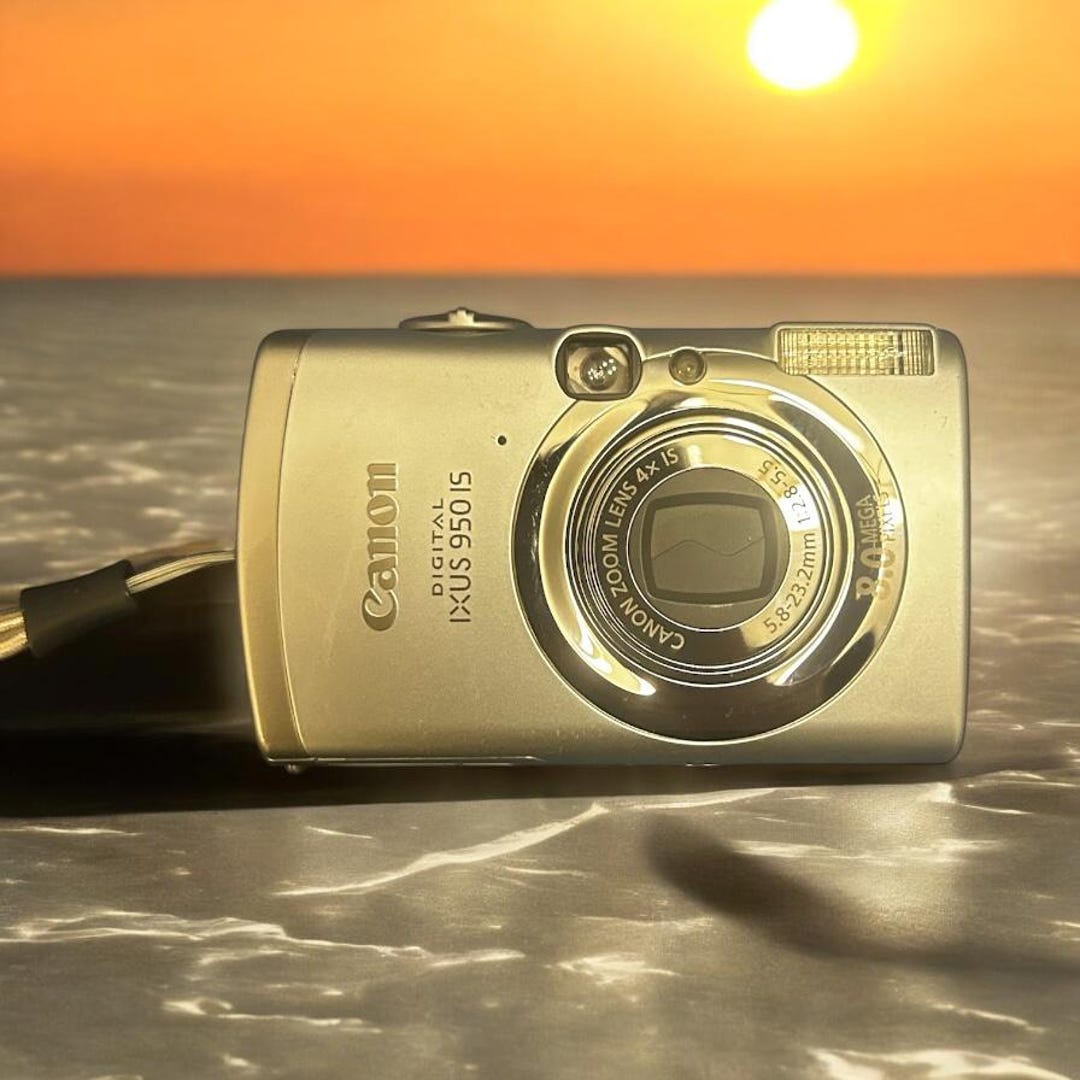 Canon IXUS 950 IS Silver Digital Camera | Battery, SD Card, Case ...