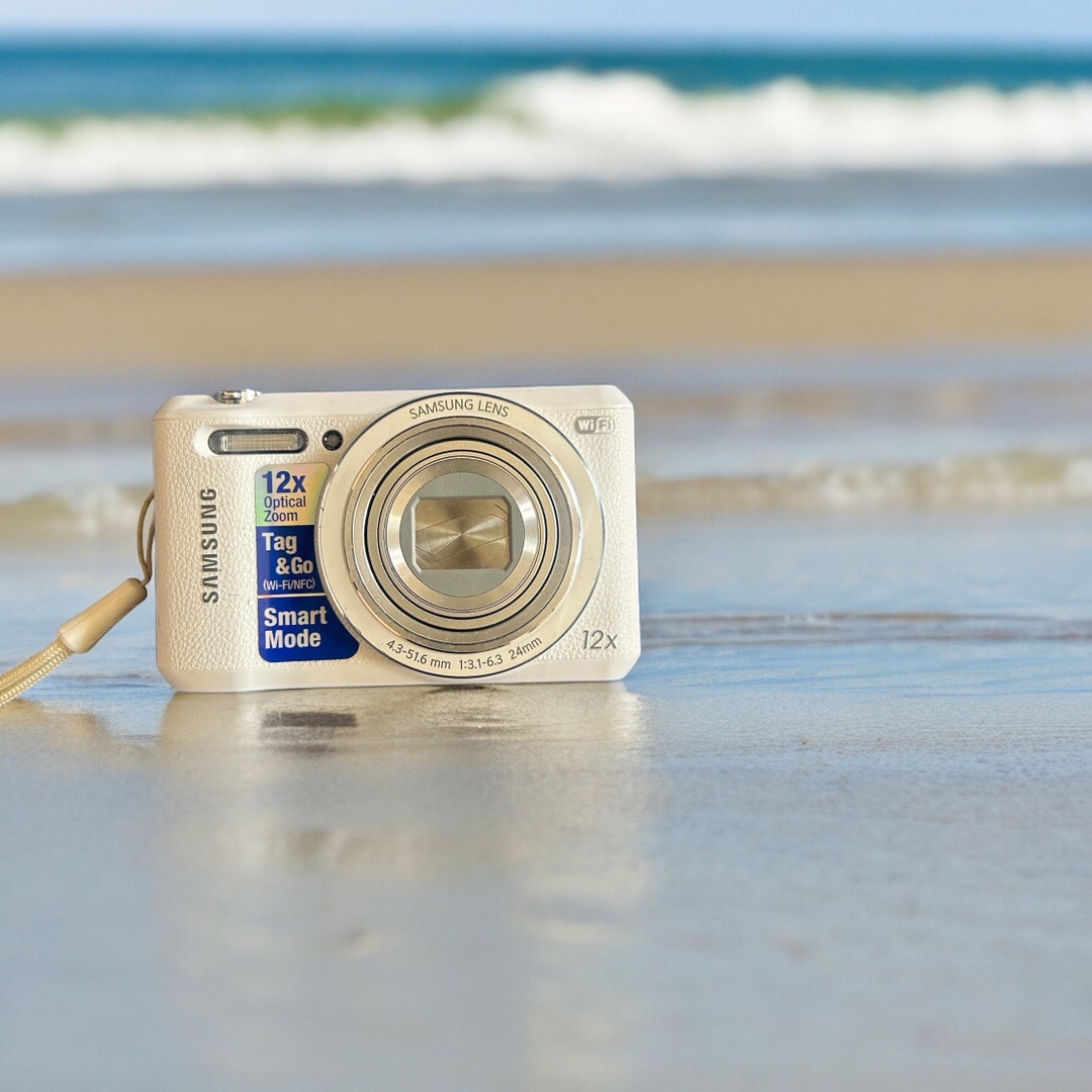 Samsung WB35F White 16MP / Digital Cameras / Vintage Cameras / Y2k ...