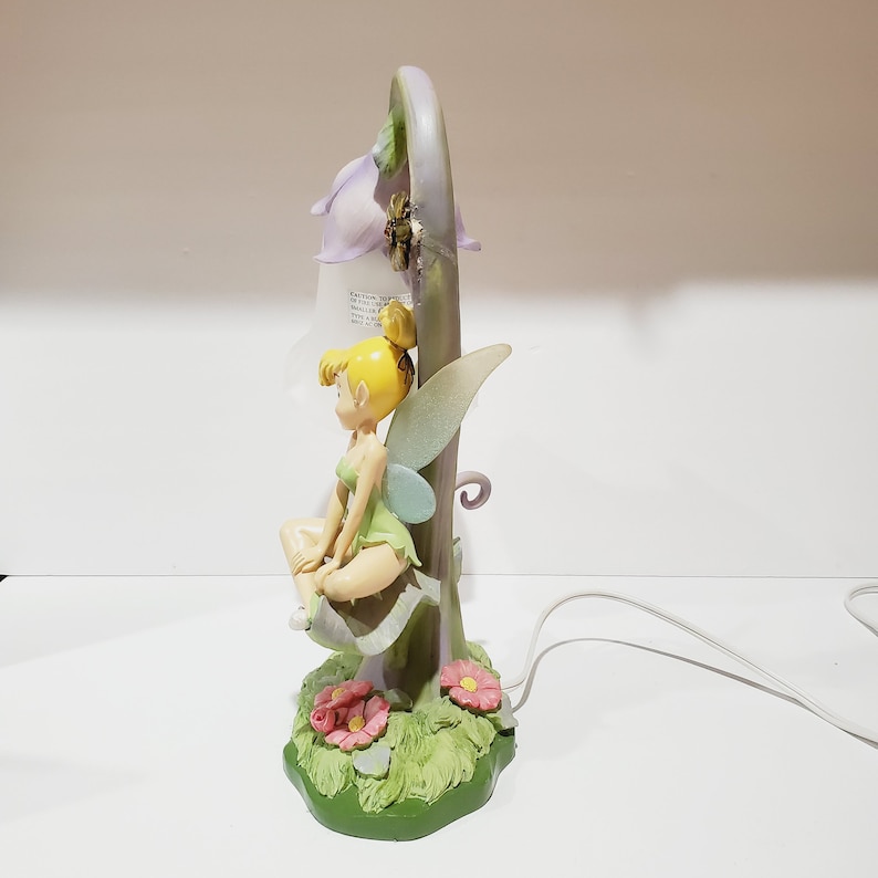 Disney Tinker Bell Fairy Lamp Night Light Table Desk TESTED - Etsy