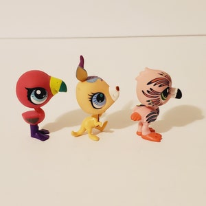 LPS Littlest Pet Shop Flamingo Candy pet 3346 Kangaroo - Etsy