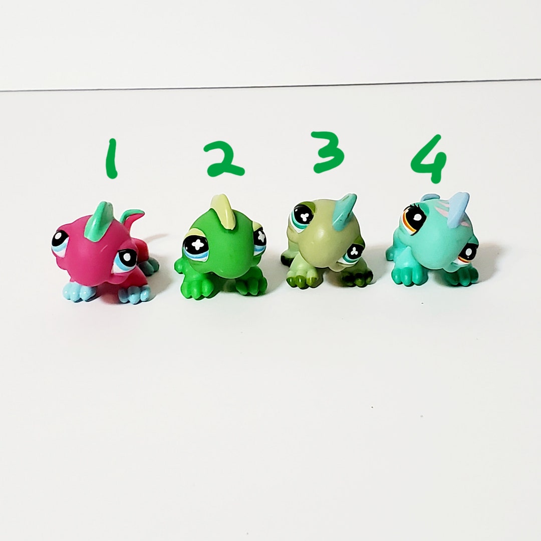 LPS Littlest Pet Shop Iguana Lizards 1575, 651, 499, 1382 - Etsy