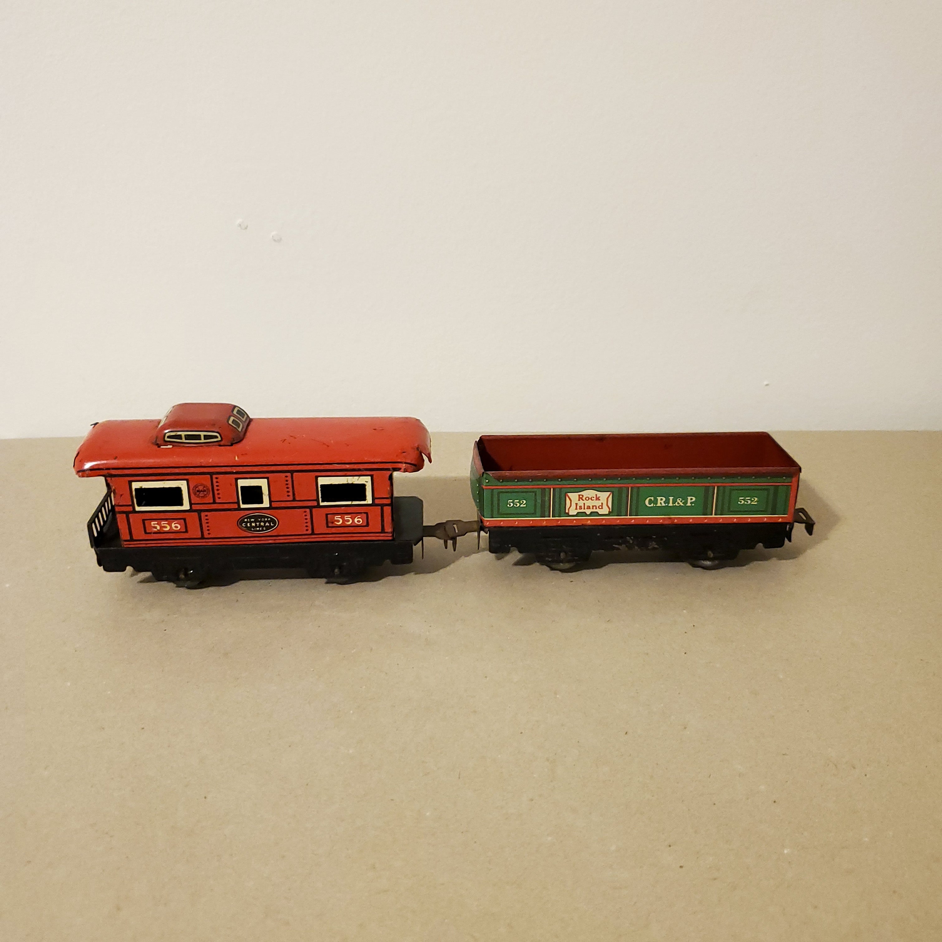 Vintage Toy Train Set