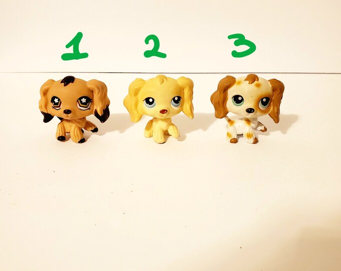 LPS Littlest Pet Shop You Choose Dogs Cocker Spaniel 575, 91, 344 - Etsy