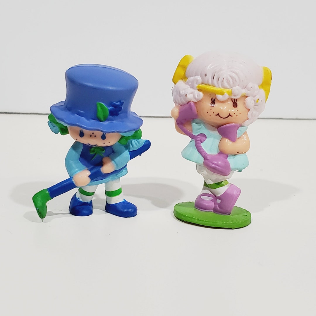 Vintage Strawberry Shortcake Friend Minis Blueberry Muffin and Angel ...